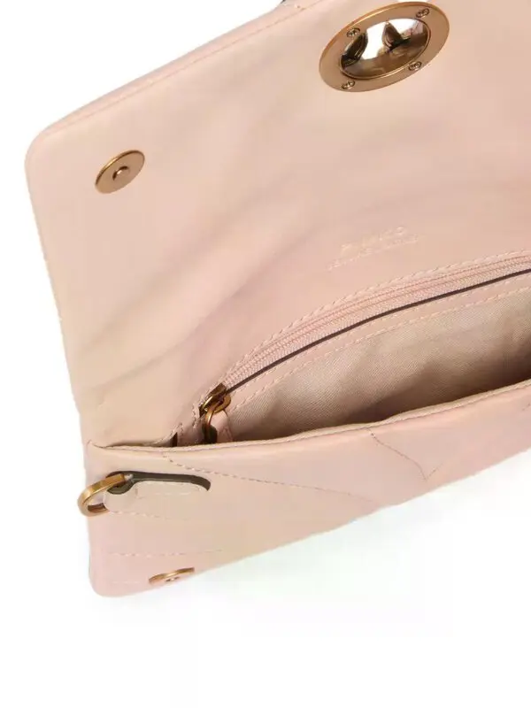 Pinko Love Birds Quilted Shoulder Bag
