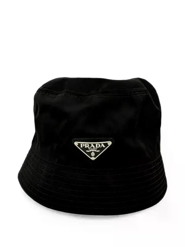 Prada Logo-plaque Bucket Hat