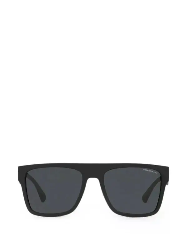 Armani Exchange Rectangle-frame Logo-print Sunglasses