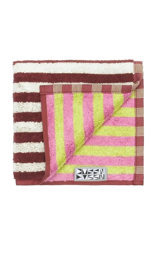 DUSEN DUSEN Caterpillar Stripe Washcloth