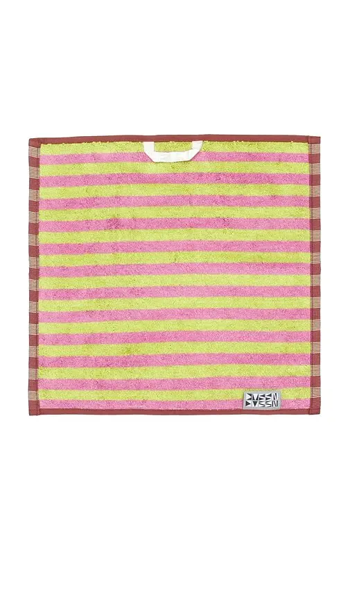 DUSEN DUSEN Caterpillar Stripe Washcloth