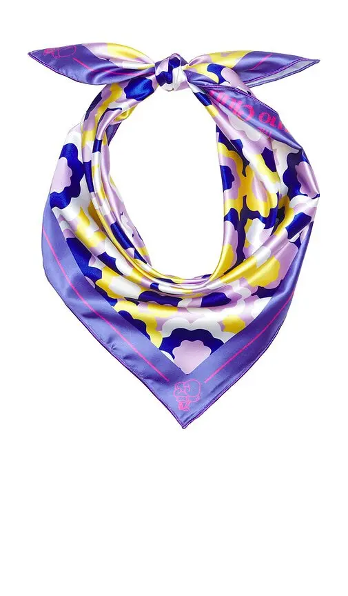 POST SWIM X The Chemo Club Head Scarf - Purple
