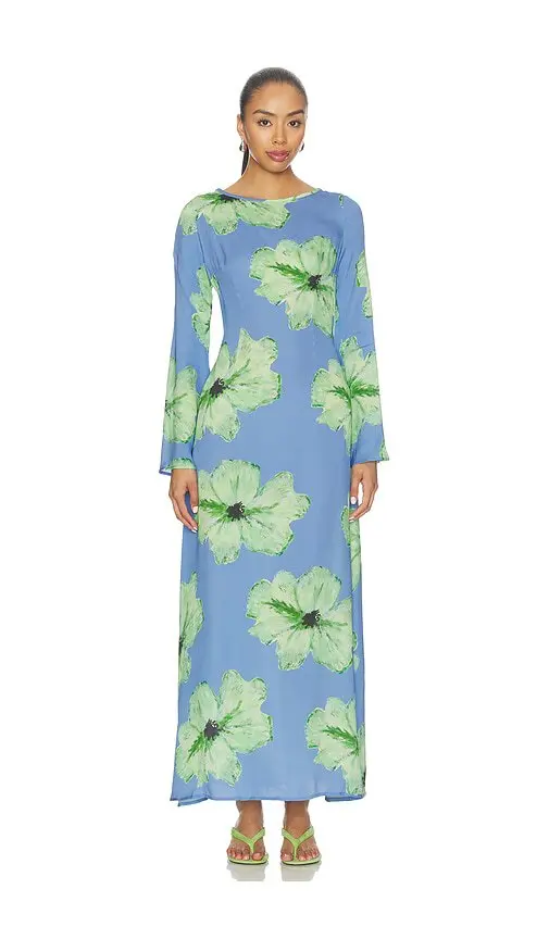 THE WOLF GANG Leona Maxi Dress