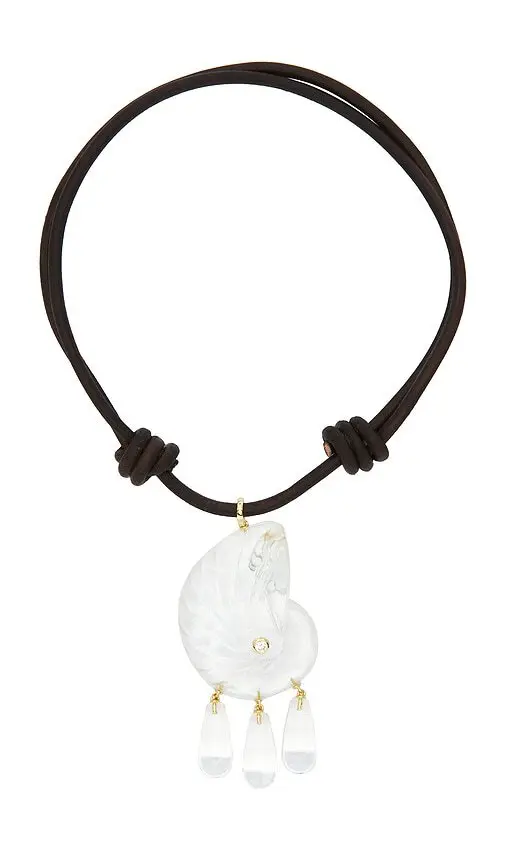 Éliou Cova Necklace - Brown