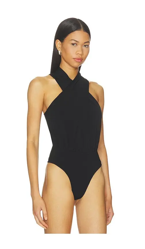 Simkhai Juno Halter Bodysuit In . Also