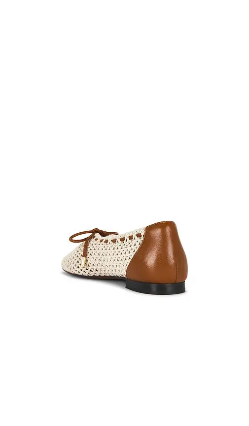 Madewell Sage Fishnet Ballet Flat In . Also