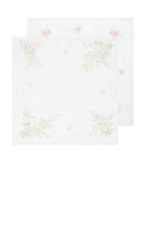 LoveShackFancy Hanky Napkin Set Set Of 4