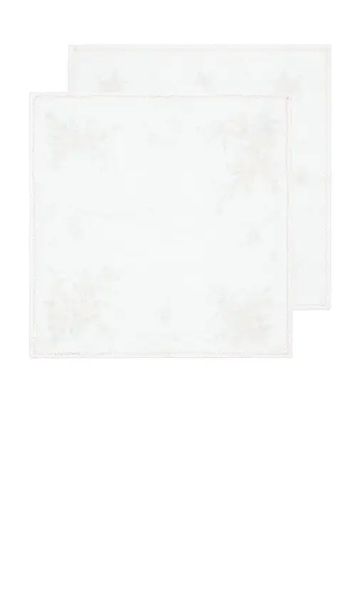 LoveShackFancy Hanky Napkin Set Set Of 4
