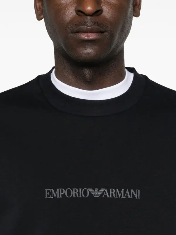 Emporio Armani Logo Cotton Sweatshirt