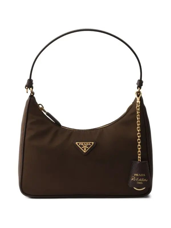 Prada Re-edition 2005 Re-nylon E Saffiano Mini Bag - Brown