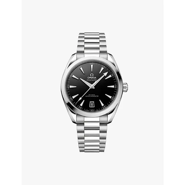 Omega 220.10.41.21.01.002 Seamaster Aqua Terra Steel Automatic Watch - Black