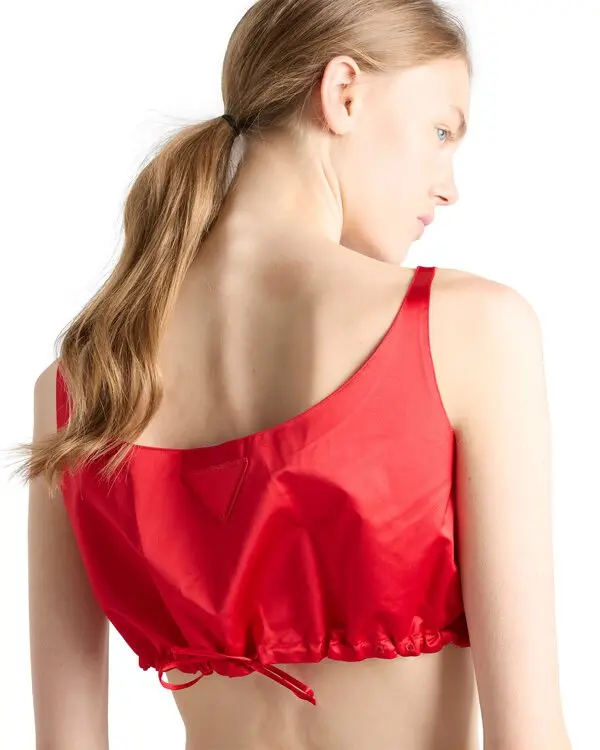 Prada Duchesse Crop Top
