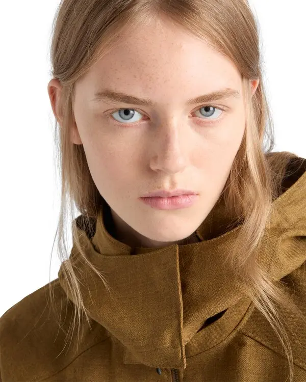 Prada Mélange Hopsack Wool Jacket
