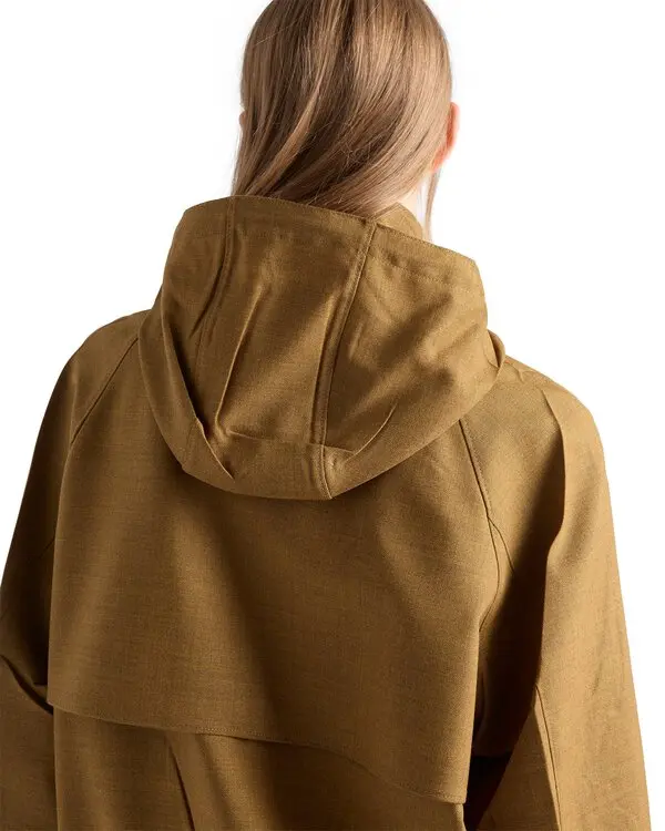 Prada Mélange Hopsack Wool Jacket