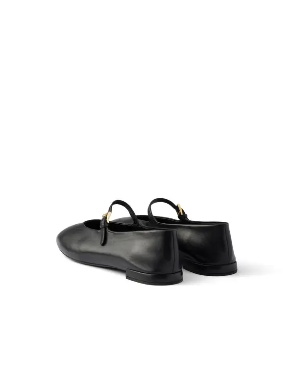 Prada Leather Ballerinas