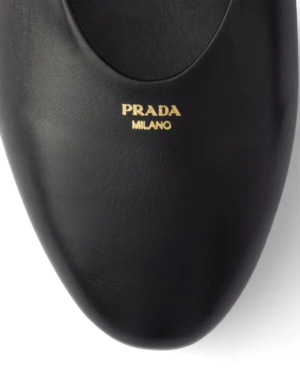 Prada Leather Ballerinas