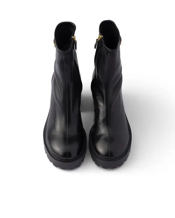 Prada Stretch Nappa Leather Booties