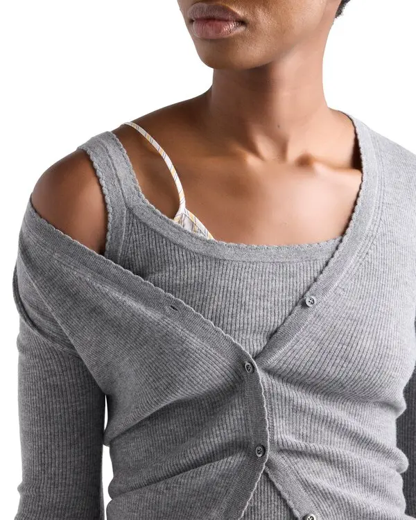 Prada Striped Bra
