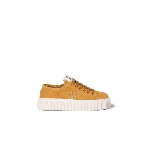 Miu Miu Suede Sneakers