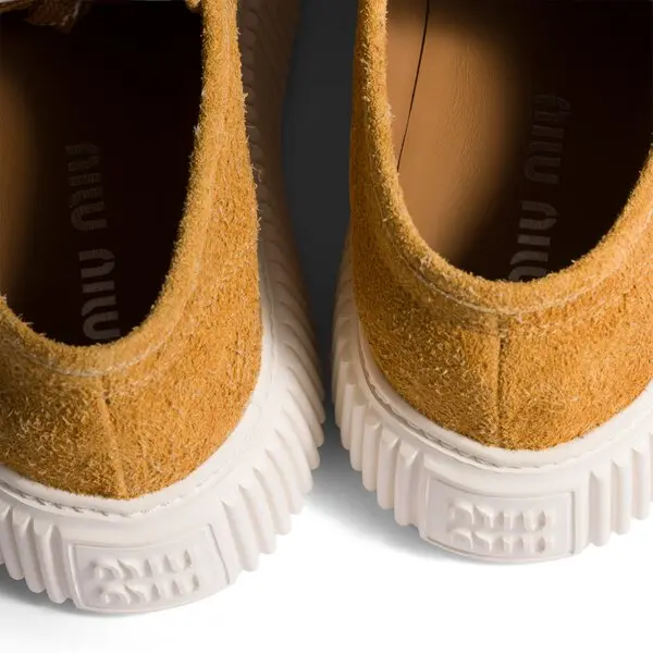Miu Miu Suede Sneakers