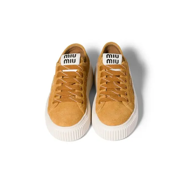 Miu Miu Suede Sneakers