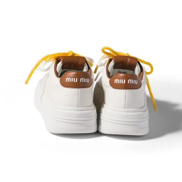 Miu Miu Leather Sneakers