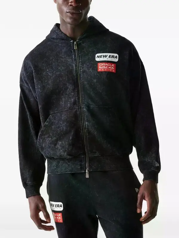 New Era Oracle Red Bull Racing Zip-up Hoodie - Black
