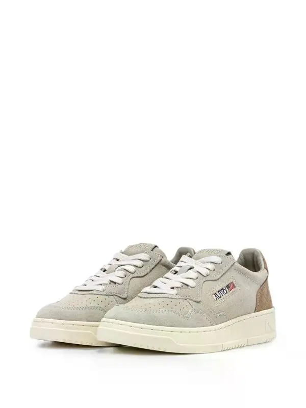 AUTRY Medalist Low Perforated-toe Suede Sneakers