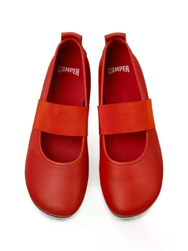 Camper Right Nina Leather Ballet Flats