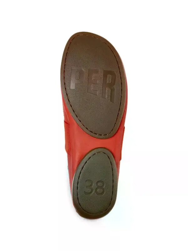 Camper Right Nina Leather Ballet Flats