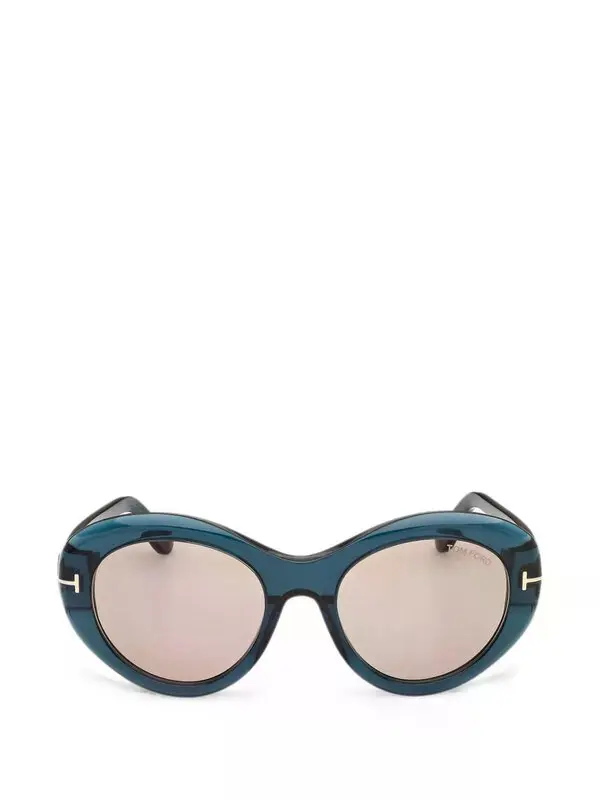 TOM FORD Elodie-02 Round-frame Sunglasses