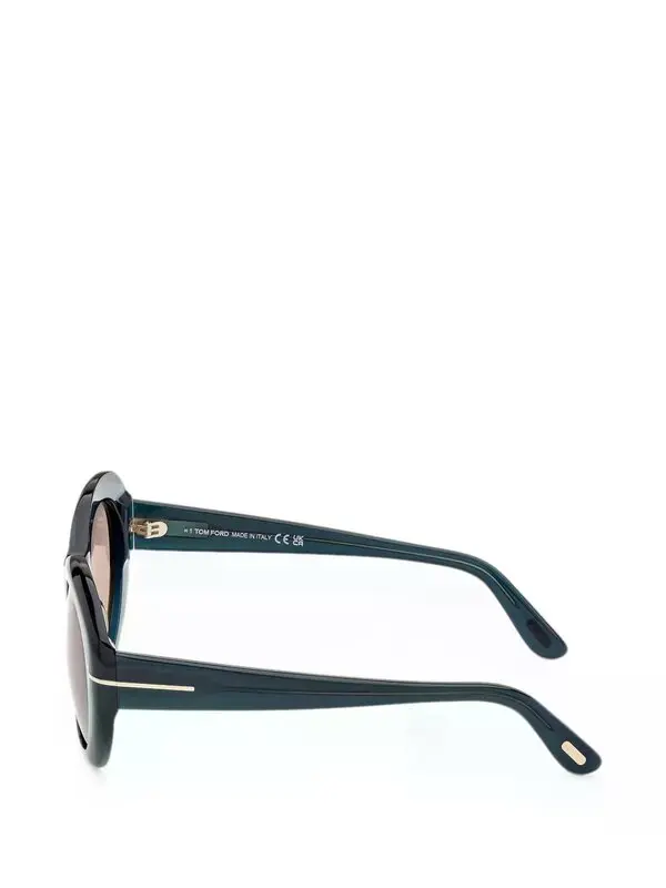 TOM FORD Elodie-02 Round-frame Sunglasses
