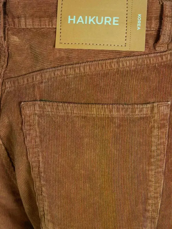 HAIKURE Korea Corduroy-texture Trousers