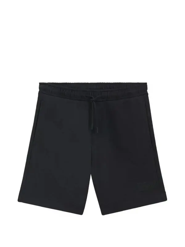 BOSS Logo-patch Drawstring-waist Shorts