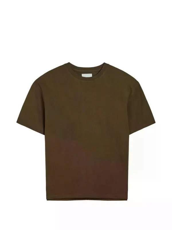 RAITH Tomas Crew-neck Short-sleeve T-shirt - Brown