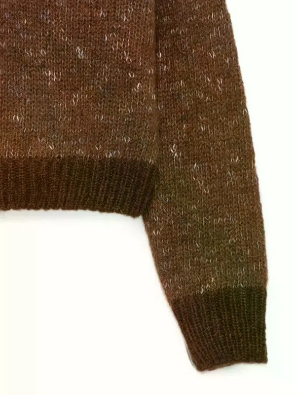 ALYSI Half-zip Knitted Sweater
