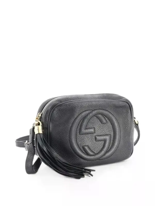 Gucci Soho Disco Leather Small Crossbody Bag - Black