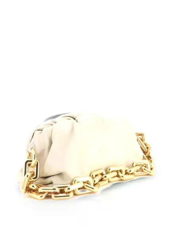 Bottega Veneta The Chain Pouch Leather Shoulder Bag