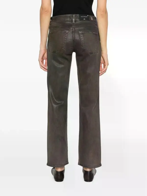 7 For All Mankind Coated Jeans