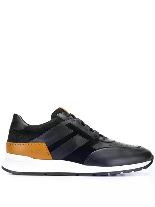 TOD'S T Logo Low-top Sneakers - Black