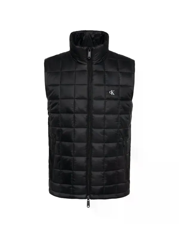 Calvin Klein Grid-quilted Logo Gilet
