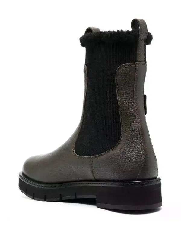 FERRAGAMO Lined Chelsea Boots