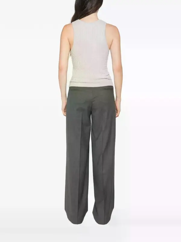 LISA YANG Iora Cable-knit Tank Top