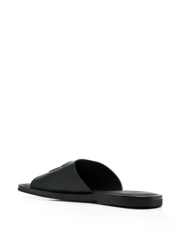 FERRAGAMO Lionel Gancini Embossed Sandals