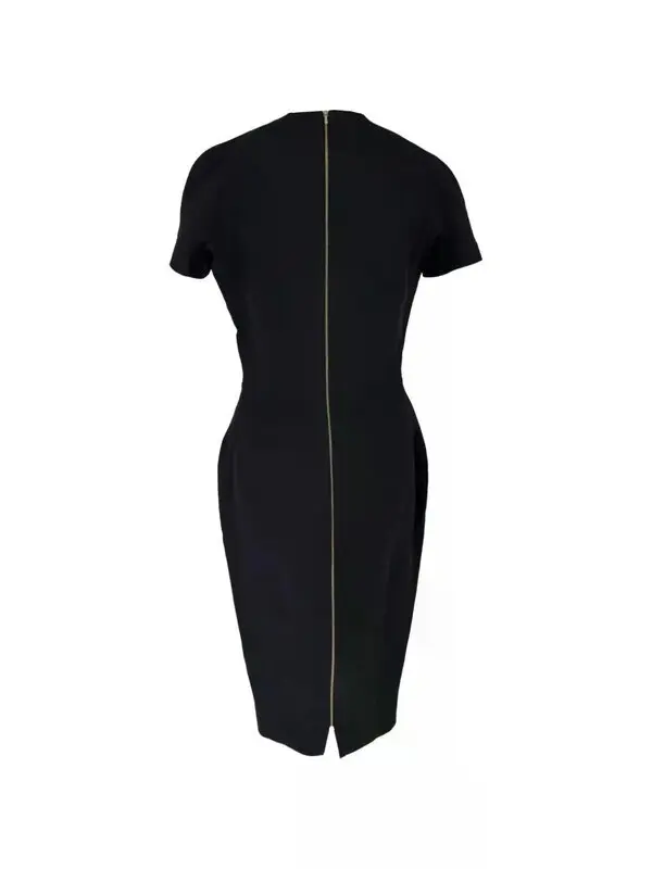 Victoria Beckham Short Sleeve Midi Dress