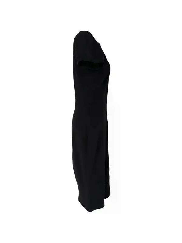 Victoria Beckham Short Sleeve Midi Dress