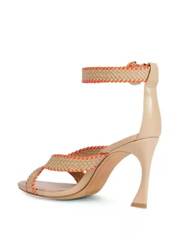 ALEXANDRE BIRMAN Giorgia Woven Leather Sandals