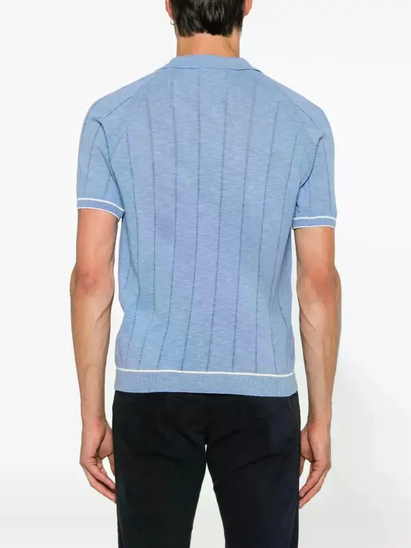 JEORDIE'S Vertical-stripe Short-sleeve T-shirt