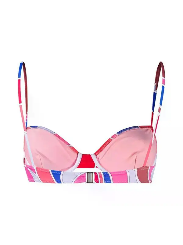 Emilio Pucci Quirimbas Print Bikini Top