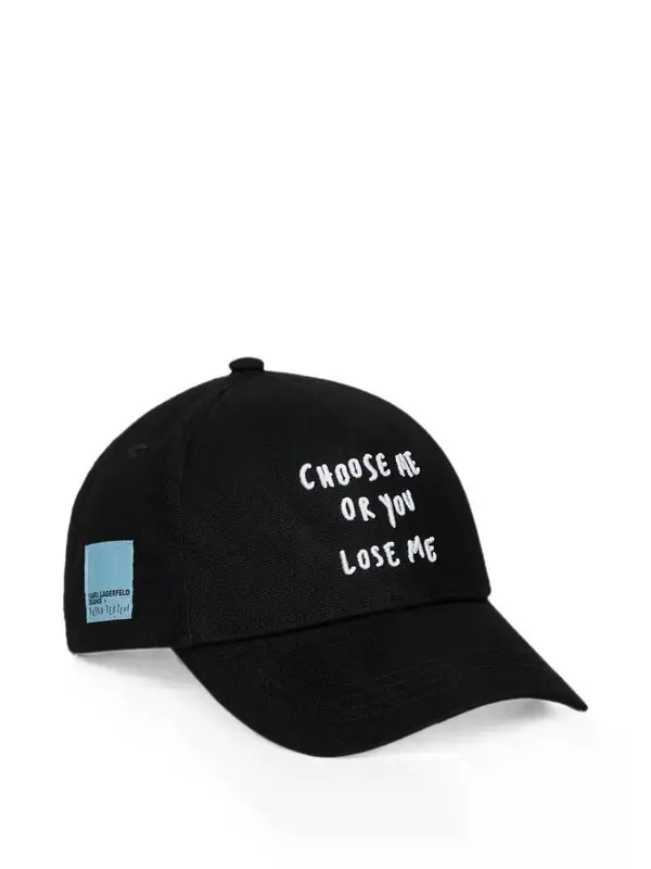 Karl Lagerfeld X Pietro Terzini Cap - Black